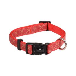 Flamingo Hunde-Halsband Halsband Odin rot