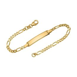 UNIQUE Goldarmband 333er Goldarmband: ID-Armband Gold BIN5015
