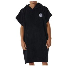 Rip Curl - Logo Hooded Towel - Surf Poncho Gr One Size schwarz