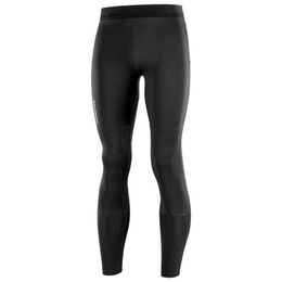 Salomon - Cross Run Tight - Lauftights Gr XL schwarz