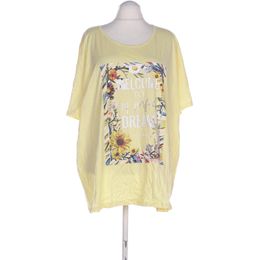 MIAMODA Damen T-Shirt, gelb, Gr. 62