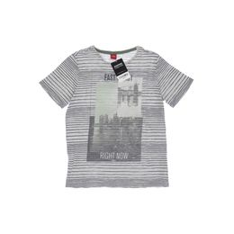 s.Oliver Damen T-Shirt, grau, Gr. 140