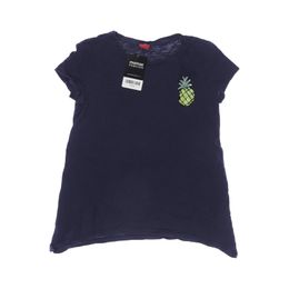 s.Oliver Damen T-Shirt, marineblau, Gr. 152