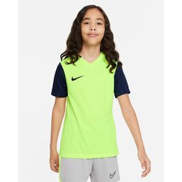 Trikot Nike Tiempo Premier II Fluoreszierendes Gelb für Kind - DH8389-702 S