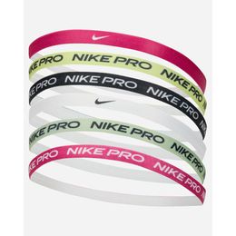 Set mit 6 Stirnbändern Nike Headband Mehrfarbig Unisex - AC4455-613 OSFM