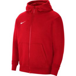 Kapuzensweatshirt mit Reißverschluss Nike Team Club 20 Rot für Kind - CW6891-657 M