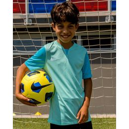 Fußballtrikot Nike Trophy V Türkis für Kind - DR0942-354 M