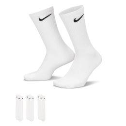 Set mit 3 Paar Socken Nike Everyday Weiß Unisex - SX7676-100 M