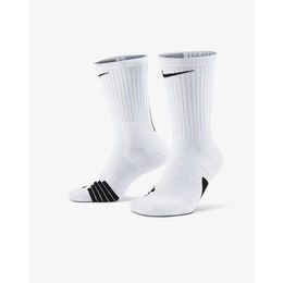 Basketball-Socken Nike Elite Crew Weiß Unisex - SX7622-100 S