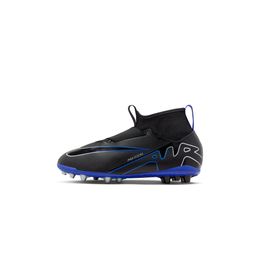 Fußball-Schuhe Nike Mercurial Superfly 9 AG Schwarz & Blau Kind - DJ5613-040 5Y