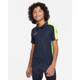 Polohemd Nike Academy 23 Marineblau & Gelb Fluoreszierend für Kind - DR1350-452 XL