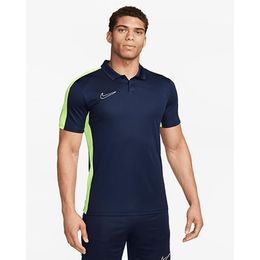 Polohemd Nike Academy 23 Marineblau & Gelb Fluoreszierend für Mann - DR1346-452 S