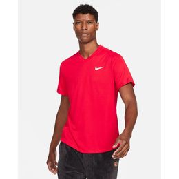 Tennis-Top Nike NikeCourt Rot Mann - CV2982-657 S