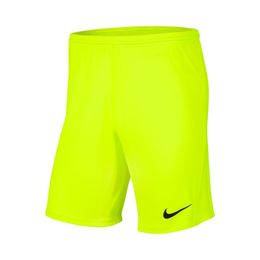 Shorts Nike Park III Fluoreszierendes Gelb Mann - BV6855-702 XL