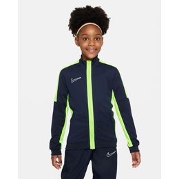 Sweatjacke Nike Academy 23 Marineblau & Gelb Fluoreszierend für Kind - DR1695-452 S