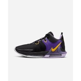 Basketball-Schuhe Nike LeBron Witness 7 Schwarz & Lila Herren - DM1123-002 10.5