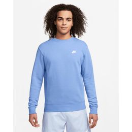 Sweatshirts Nike Sportswear Club Fleece Blau & Weiß Mann - BV2662-450 S
