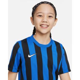 Trikot Nike Striped Division IV Königsblau & Schwarz für Kind - CW3819-463 S