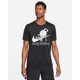 Trainings-T-Shirt Nike Dri-FIT Schwarz Mann - FJ2452-010 M