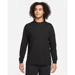 T-Shirt mit langen Ärmeln Nike Sportswear Premium Essentials Schwarz Mann - DO7390-010 L