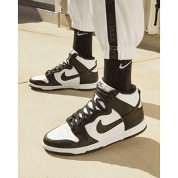 Schuhe Nike Dunk High Weiß & Schwarz Mann - DD1399-105 11