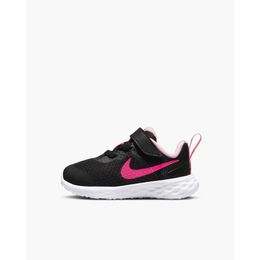 Schuhe Nike Revolution 6 Schwarz & Rosa Kind - DD1094-007 2C