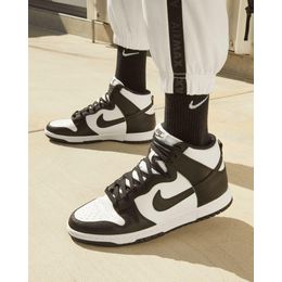 Schuhe Nike Dunk High Weiß & Schwarz Mann - DD1399-105 10.5