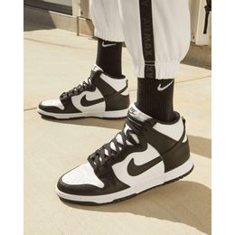 Schuhe Nike Dunk High Weiß & Schwarz Mann - DD1399-105 10
