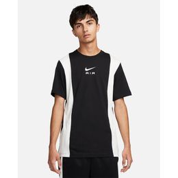T-shirt Nike Sportswear Schwarz & Weiß Mann - FN7702-010 XS