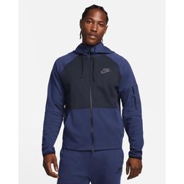 Kapuzensweatshirt mit Reißverschluss Nike Sportswear Essential Marineblau & Schwarz Mann - DD5284-410 L