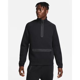 Schweiß 1/2 Reißverschluss Nike Sportswear Tech Fleece Schwarz Mann - FB7998-010 L