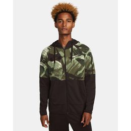 Kapuzensweatshirt mit Reißverschluss Nike Dri-FIT Fleece Camouflage Mann - DQ4790-220 L