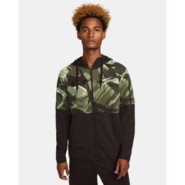 Kapuzensweatshirt mit Reißverschluss Nike Dri-FIT Fleece Camouflage Mann - DQ4790-220 L