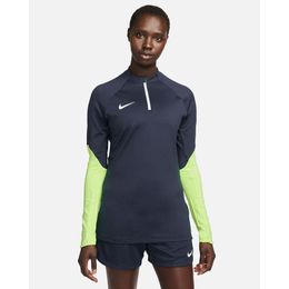 Trainingsoberteil 1/4 Zip Nike Strike 23 Marineblau & Gelb Fluoreszierend für Frau - DR2296-452 S