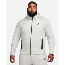 Kapuzensweatshirt mit Reißverschluss Nike Sportswear Tech Fleece Grau Mann - FB7921-063 M
