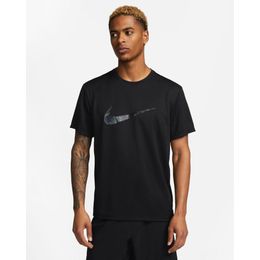 Lauf-T-Shirt Nike Miler Schwarz Mann - FN8516-010 L