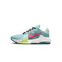 Basketball-Schuhe Nike Air Max Impact 4 Grün & Blau Mann - DM1124-301 11