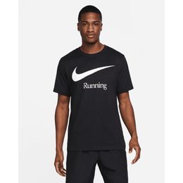 Lauf-T-Shirt Nike Dri-FIT Schwarz Mann - DB5589-010 L