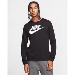 T-Shirt mit langen Ärmeln Nike Sportswear Schwarz Mann - CI6291-010 XS