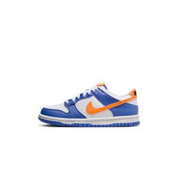 Schuhe Nike Dunk Low Blau & Weiß Kind - FN7783-400 4Y