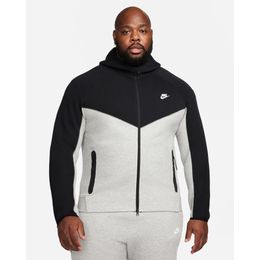 Kapuzensweatshirt mit Reißverschluss Nike Sportswear Tech Fleece Grau & Schwarz Mann - FB7921-064 2XL