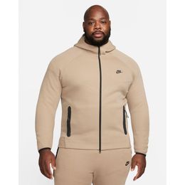 Kapuzensweatshirt mit Reißverschluss Nike Sportswear Tech Fleece Beige Mann - FB7921-247 XS