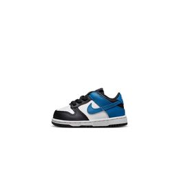 Schuhe Nike Dunk Low Weiß/Schwarz/Blau Kind - DH9761-104 2C