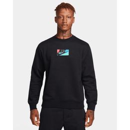 Sweatshirts Nike Sportswear Club Fleece Schwarz Mann - FB8435-010 S