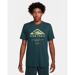 Trail-T-Shirt Nike Dri-FIT Olivgrün Mann - DZ2727-328 L