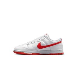 Schuhe Nike Dunk Low Weiß & Rot Mann - DV0831-103 11.5