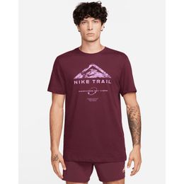 Trail-T-Shirt Nike Trail Bordeaux Mann - DZ2727-681 L