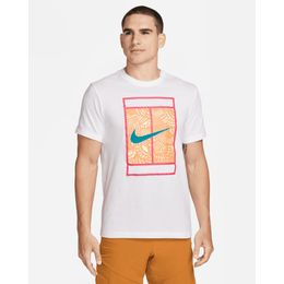 Tennisshirt Nike NikeCourt Weiß Mann - FJ1502-100 XL