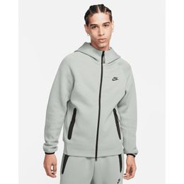 Kapuzensweatshirt mit Reißverschluss Nike Sportswear Tech Fleece Hellgrau Mann - FB7921-330 L