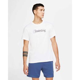 Trainings-T-Shirt Nike Swoosh Weiß für Mann - CZ7989-100 L
